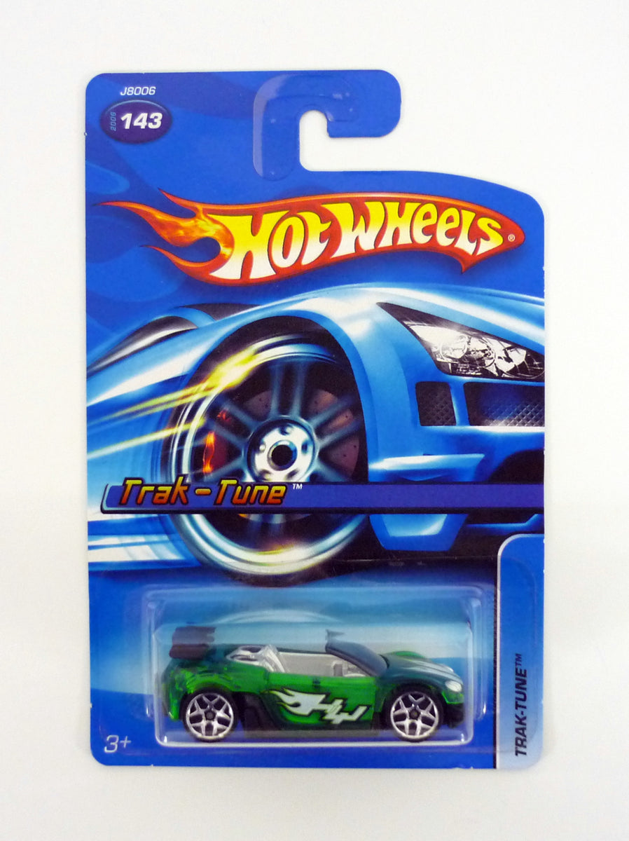 Hot Wheels Trak-Tune #143 Green Die-Cast Car 2006 – Indie Collectibles